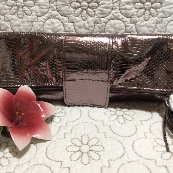 Bags | Clutch Very Cute Rose Color | Poshmark